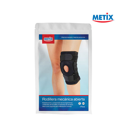 Rodillera mecanica abierta – metix de méxico